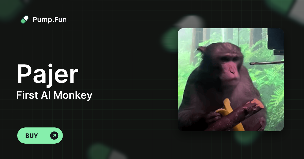 First AI Monkey (Pajer) - Pump