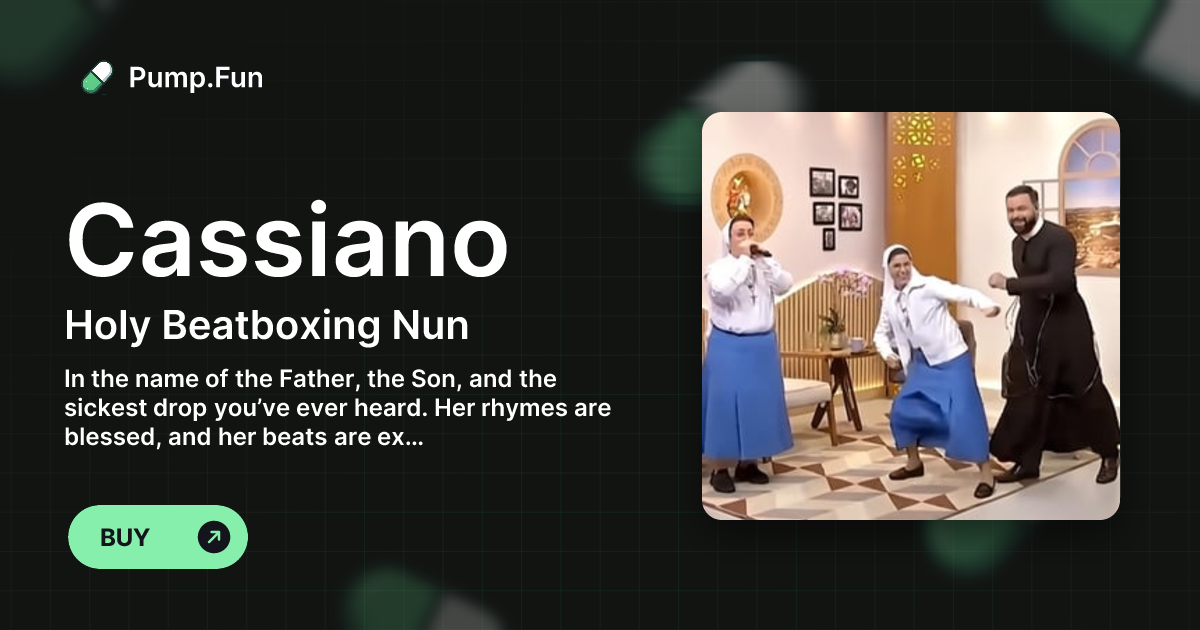 Holy Beatboxing Nun (Cassiano) - Pump