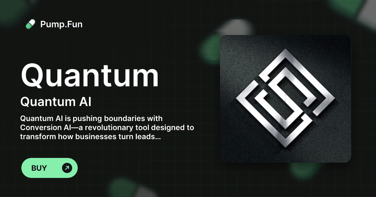 Quantum AI (Quantum ) - Pump