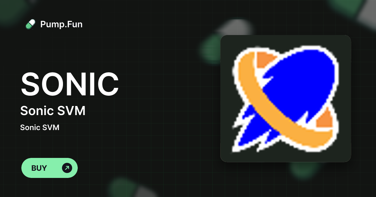Sonic SVM (SONIC) - Pump