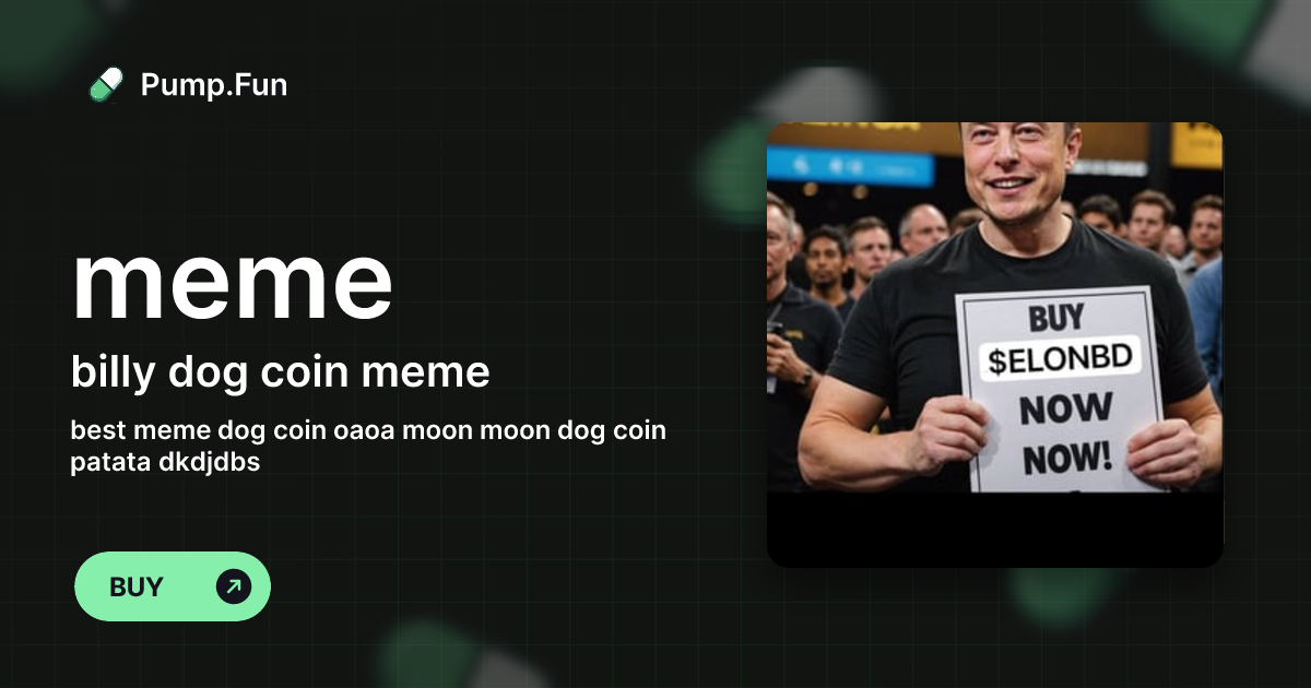 billy dog coin meme (meme ) - Pump