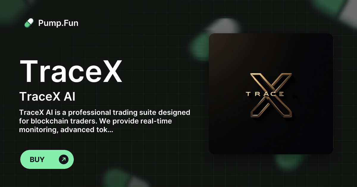 TraceX AI (TraceX) - Pump