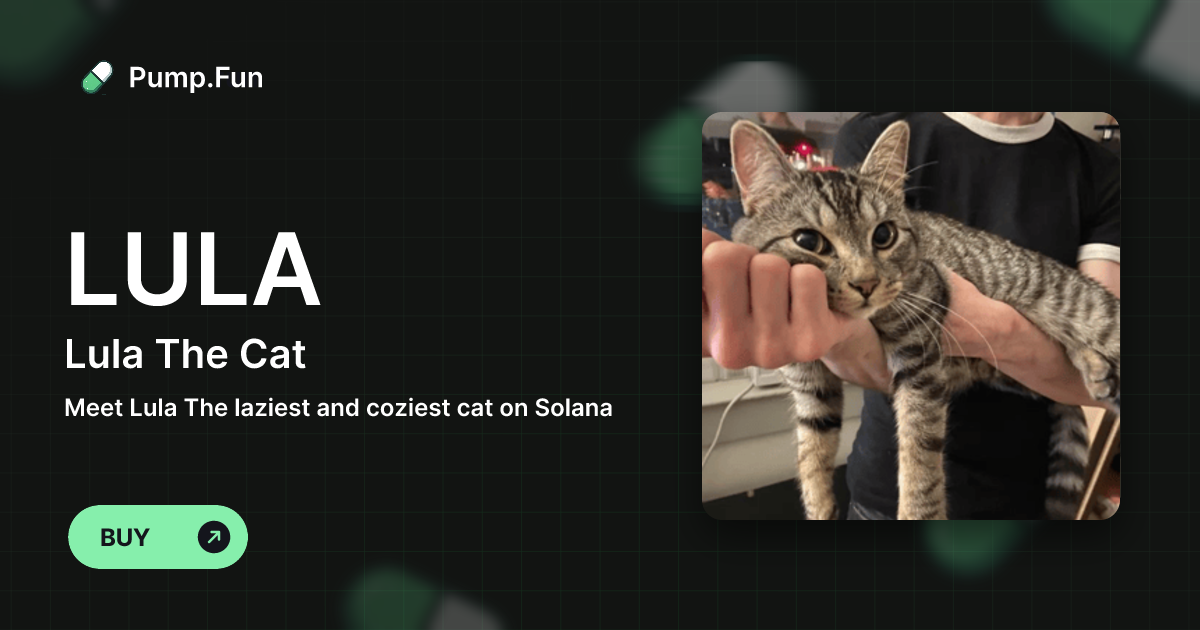 Lula The Cat (LULA) - Pump