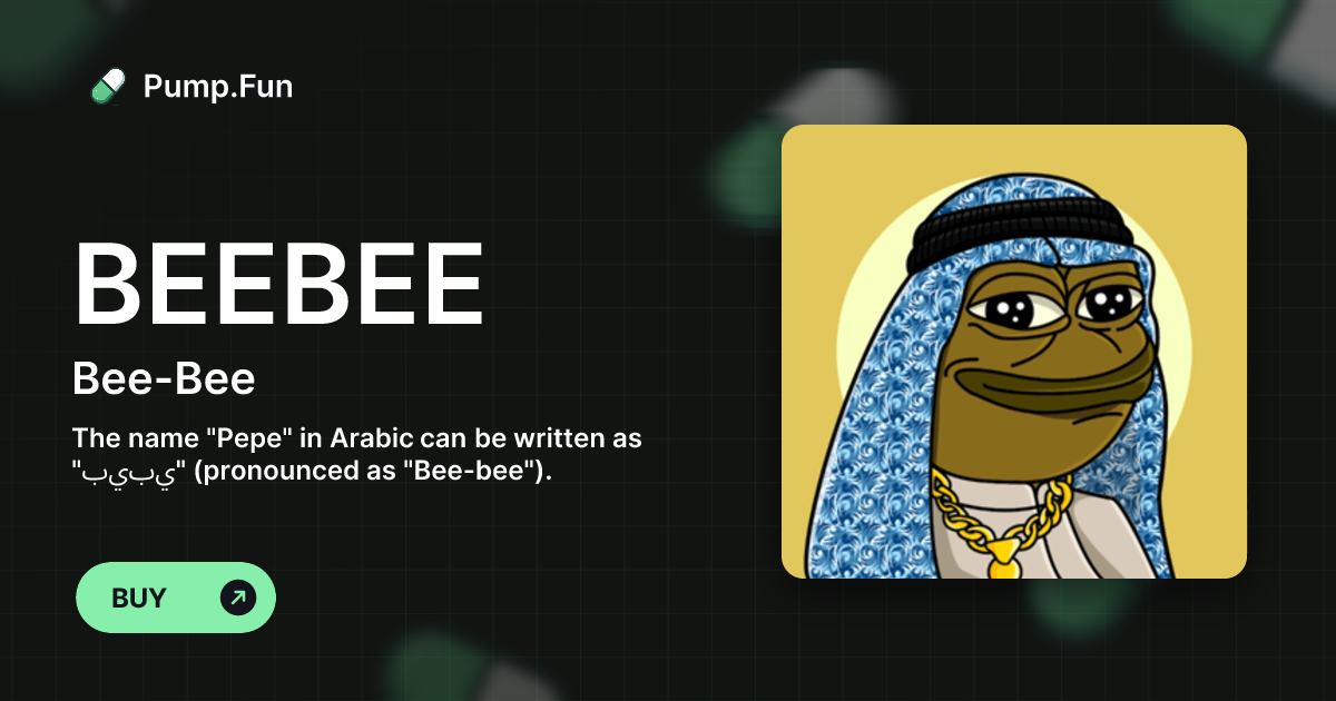 Bee-Bee (BEEBEE) - Pump