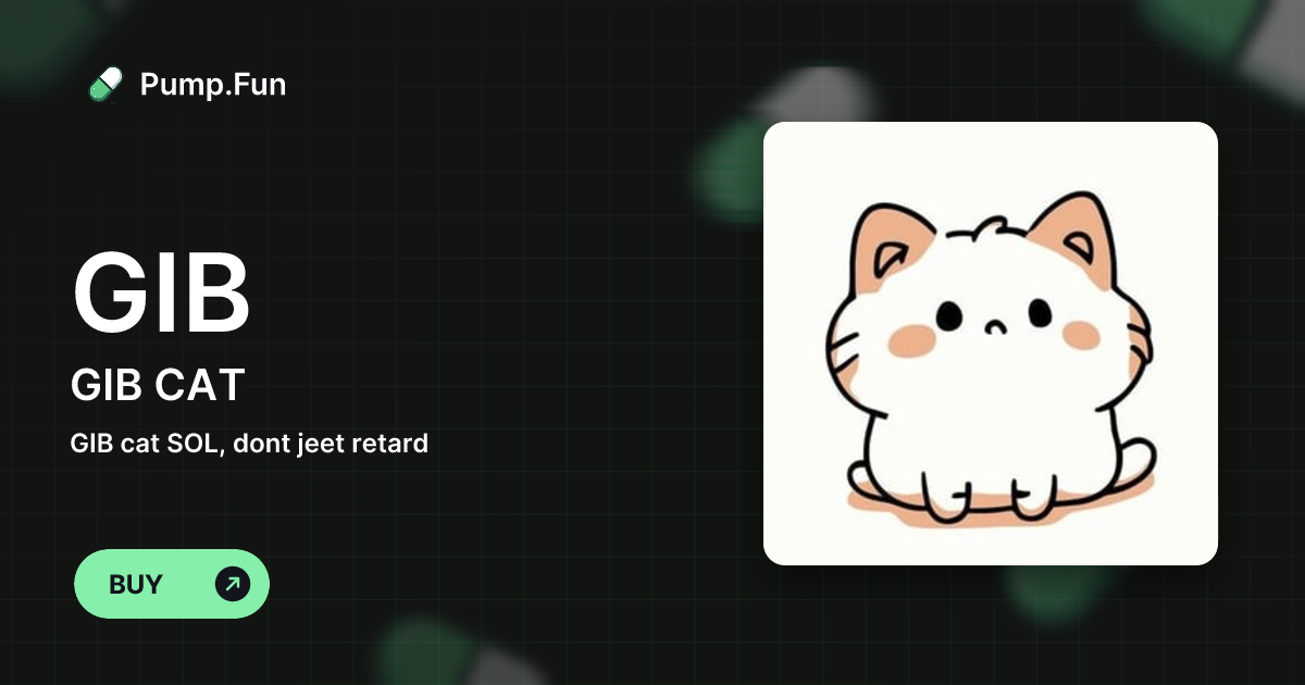 GIB CAT (GIB) - Pump