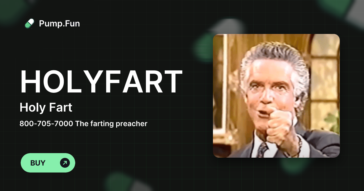 Holy Fart (HOLYFART) - Pump