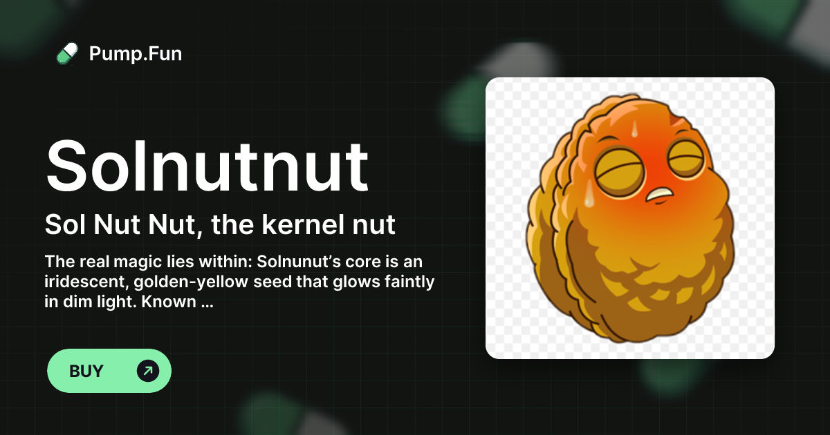 Sol Nut Nut, the kernel nut (Solnutnut) - Pump