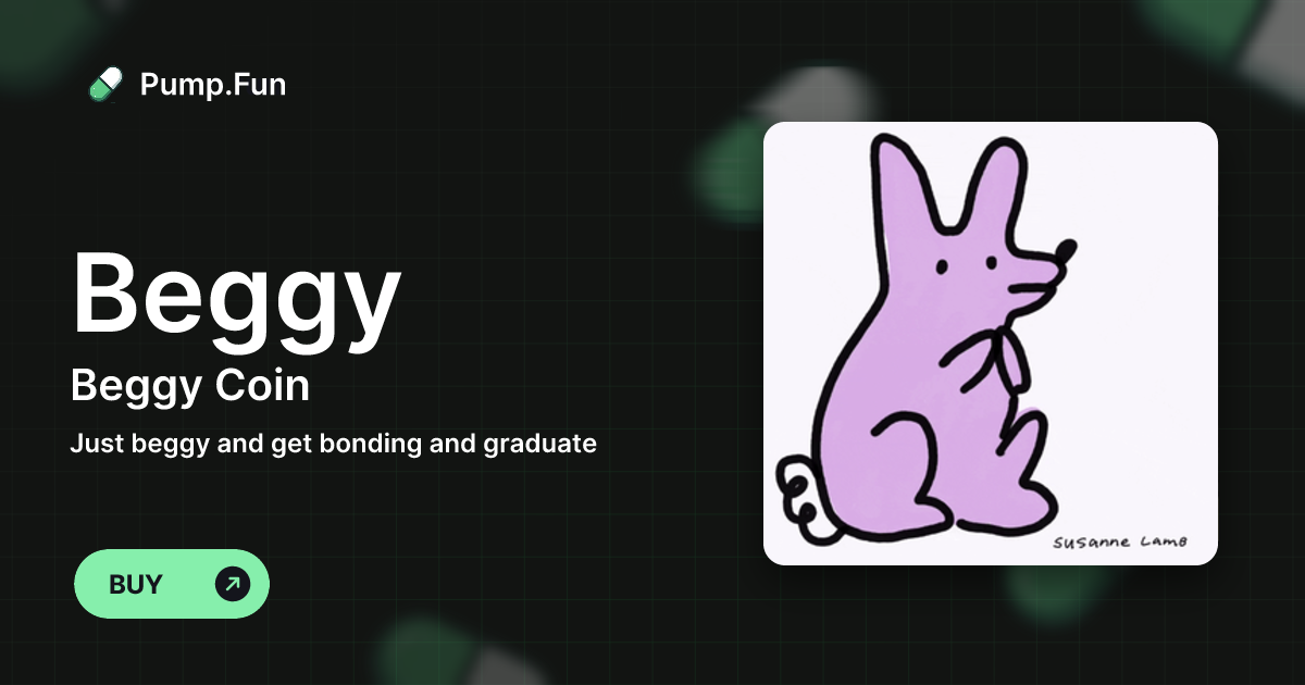 Beggy Coin (Beggy ) - Pump