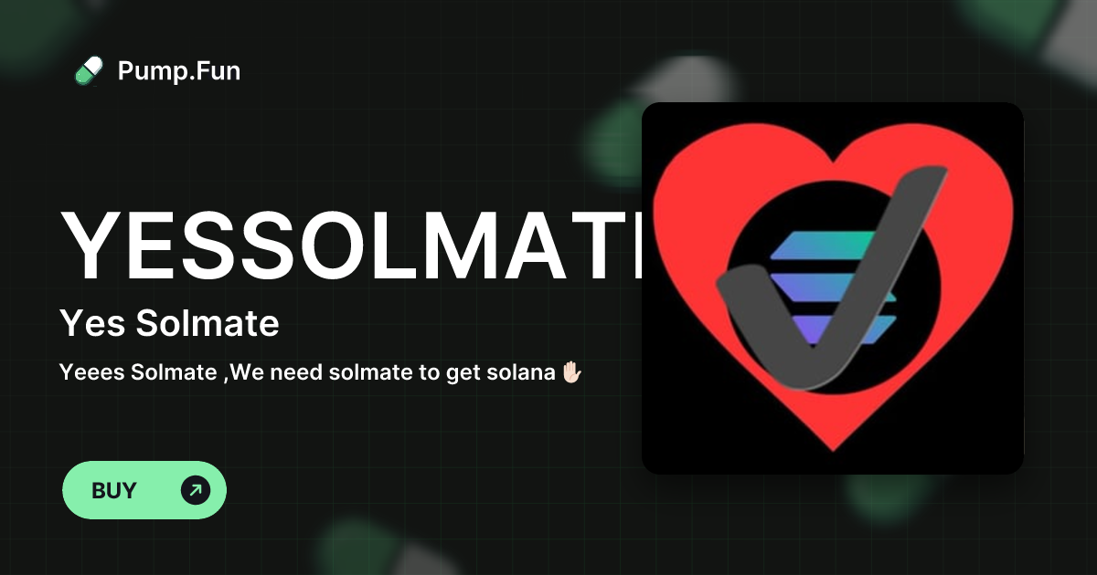 Yes Solmate (YESSOLMATE) - Pump