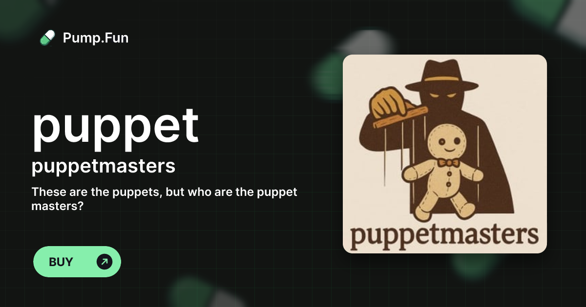 puppetmasters (puppet) - Pump