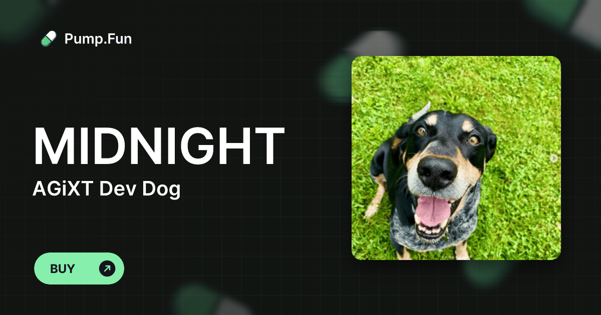 AGiXT Dev Dog (MIDNIGHT) - Pump