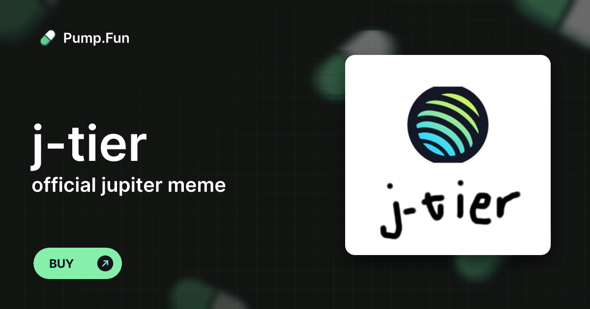 official jupiter meme (j-tier) - Pump