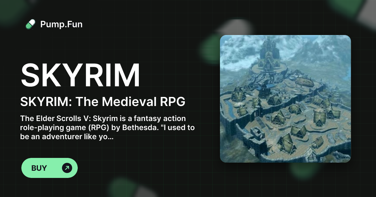 SKYRIM: The Medieval RPG (SKYRIM) - Pump