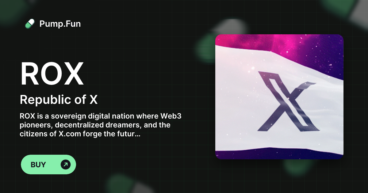 Republic of X (ROX) - Pump