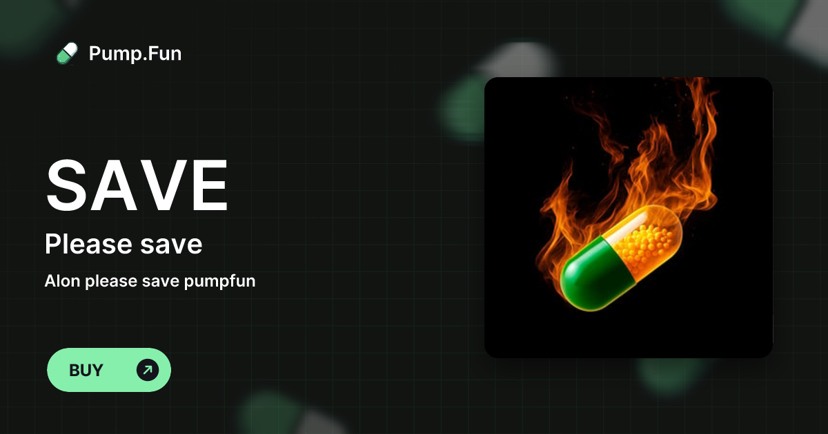 Please save (SAVE) - Pump