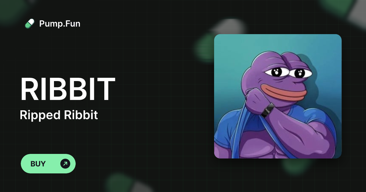 Ripped Ribbit (RIBBIT) - Pump