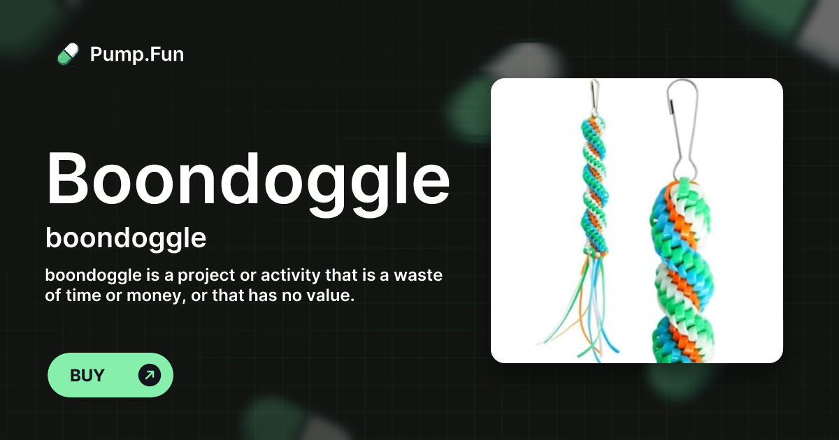 boondoggle (Boondoggle) - Pump