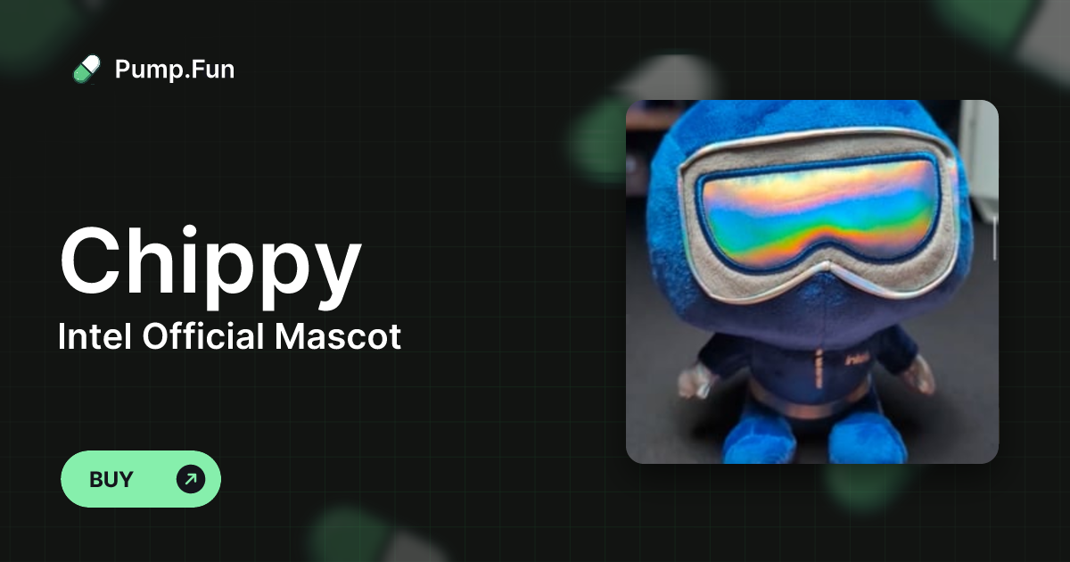 Intel Official Mascot (Chippy) - Pump