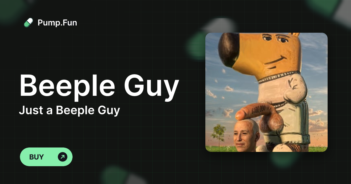 Just a Beeple Guy (Beeple Guy) - Pump