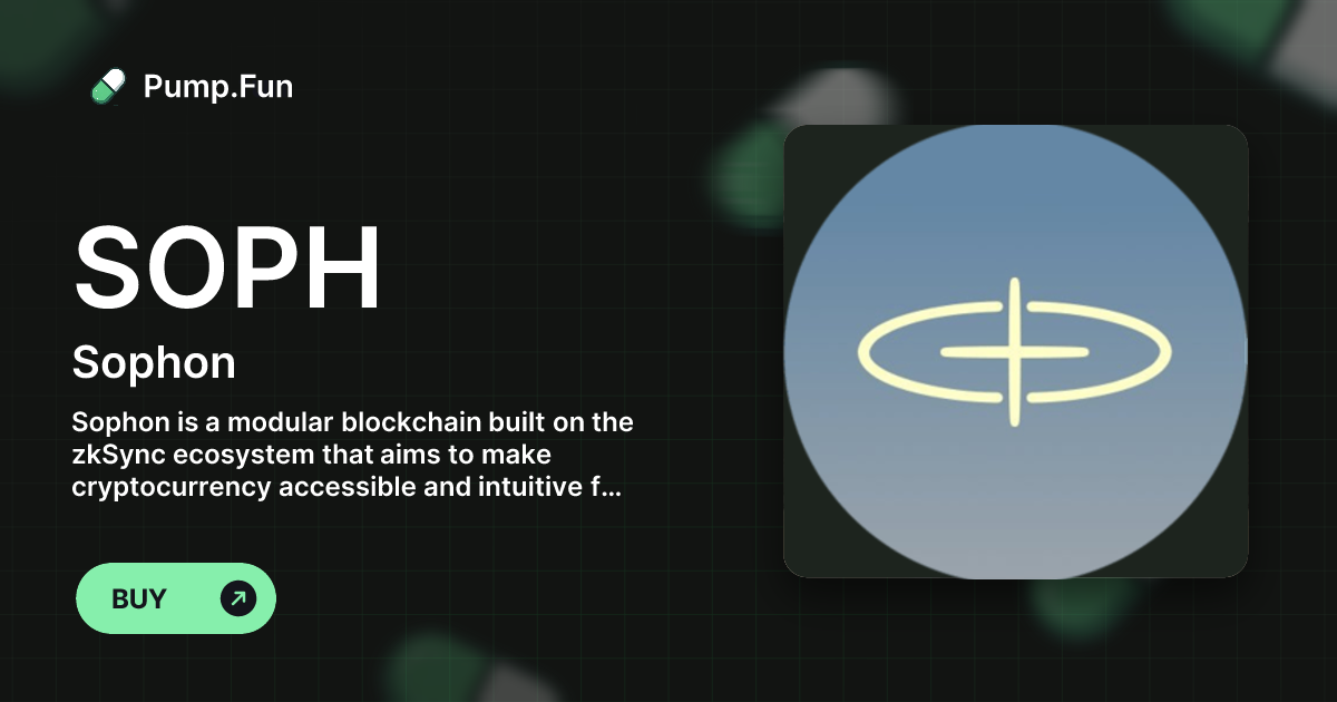 Sophon (SOPH) - Pump