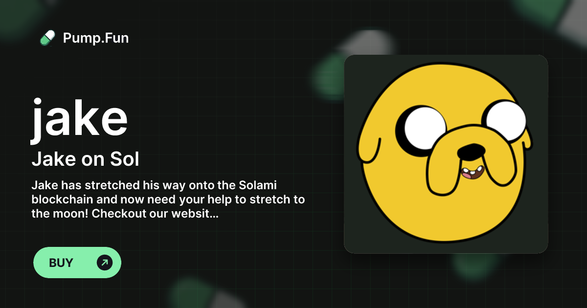 Jake on Sol (jake) - Pump