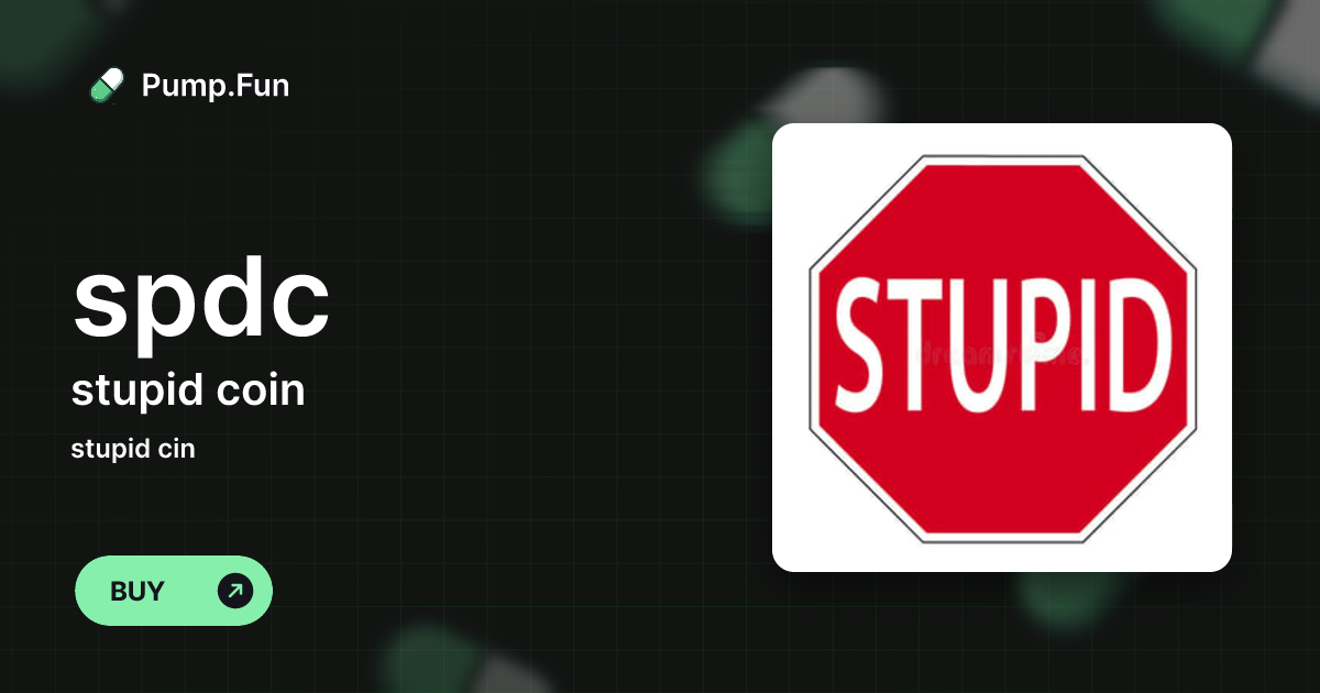 stupid coin (spdc) - Pump