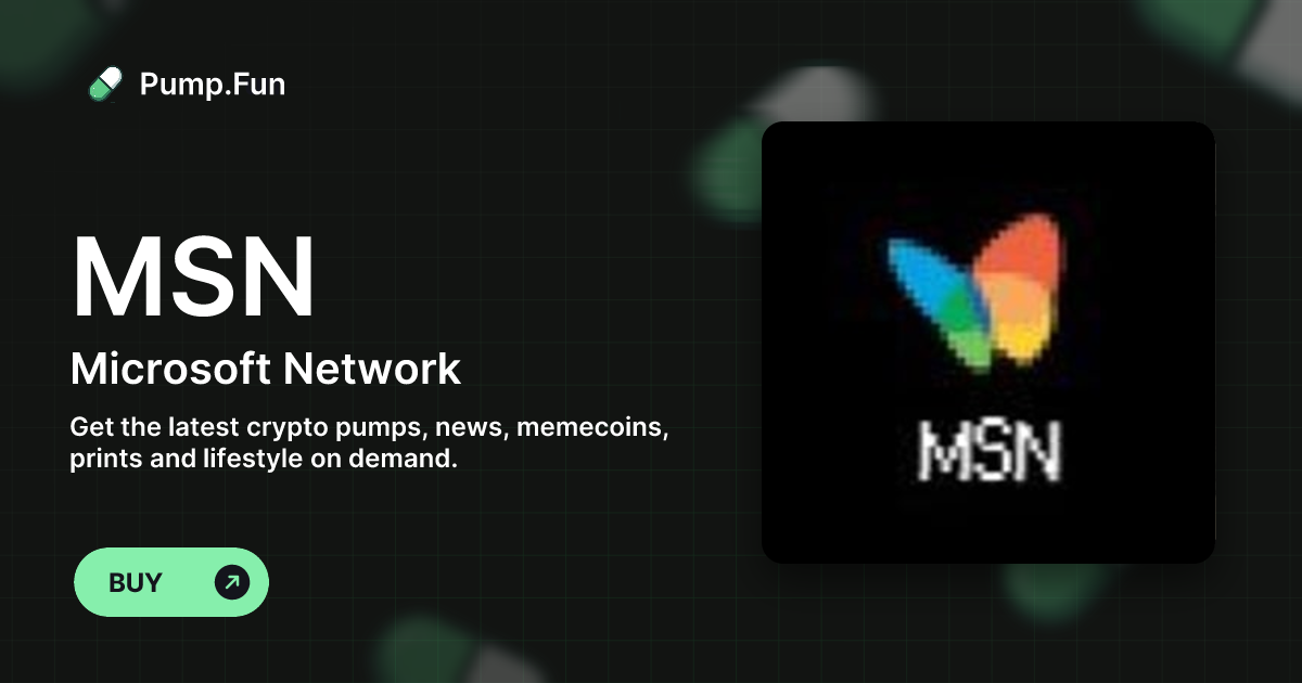 Microsoft Network (MSN) - Pump