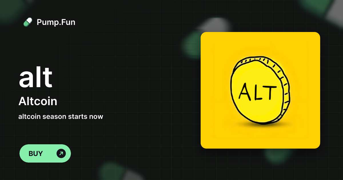 Altcoin (alt) - Pump