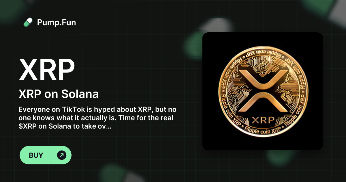 XRP on Solana (XRP) - Pump