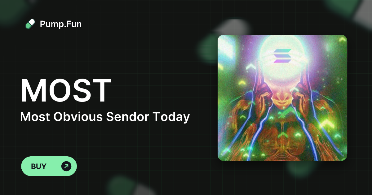 Most Obvious Sendor Today (MOST) - Pump