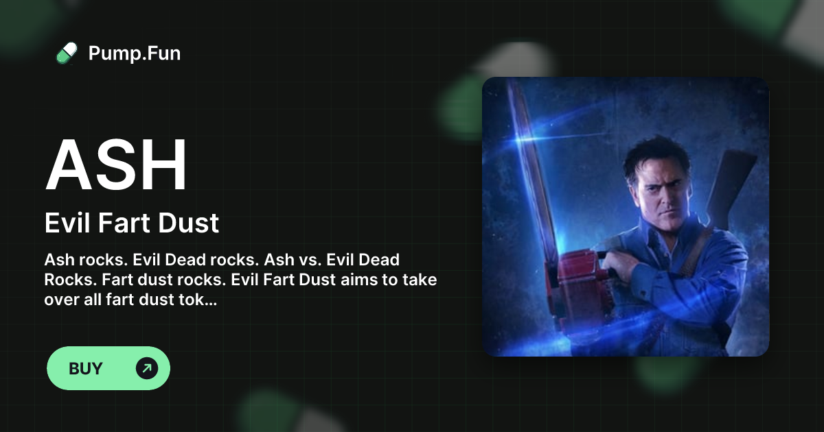 Evil Fart Dust (ASH) - Pump