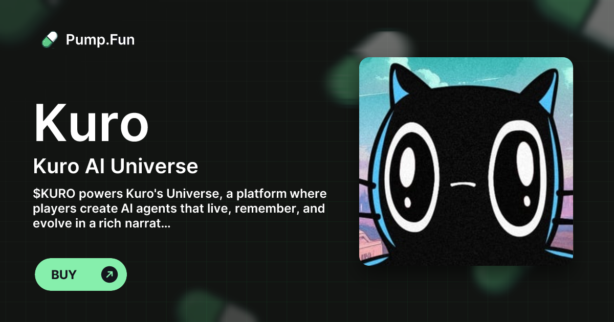 Kuro AI Universe (Kuro) - Pump