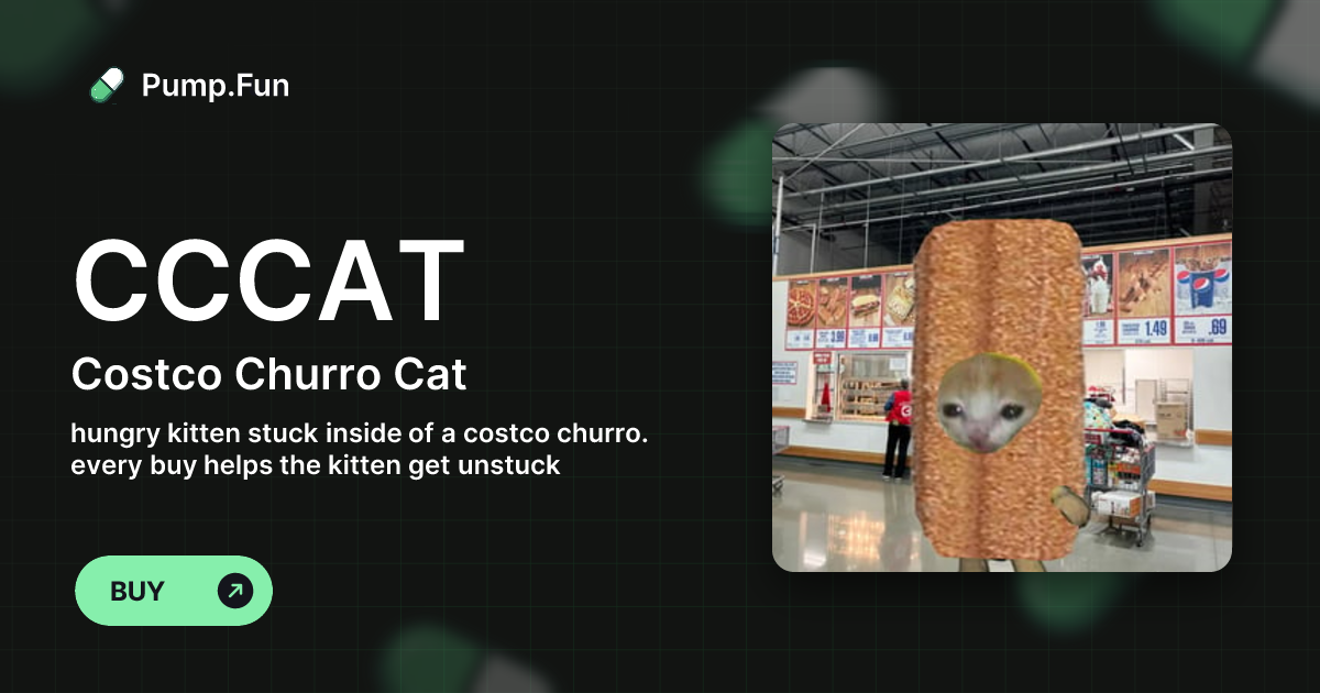 Costco Churro Cat (CCCAT) - Pump