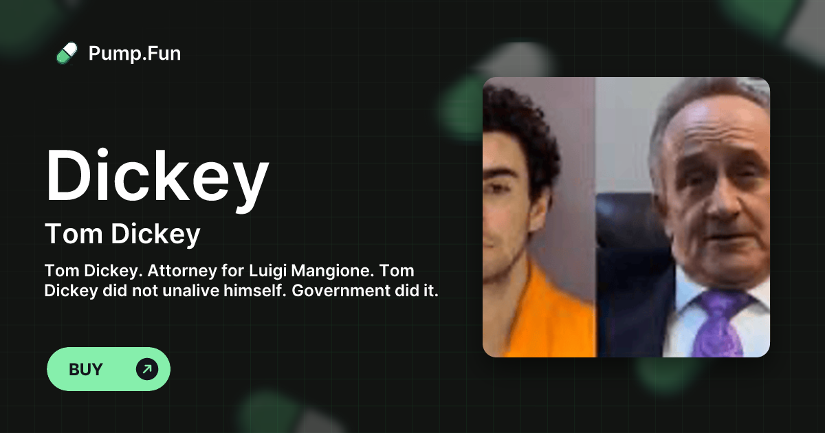 Tom Dickey (Dickey) - Pump