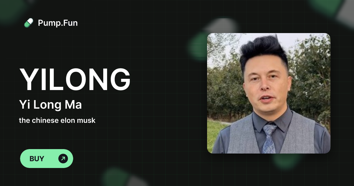 Yi Long Ma (YILONG) - Pump