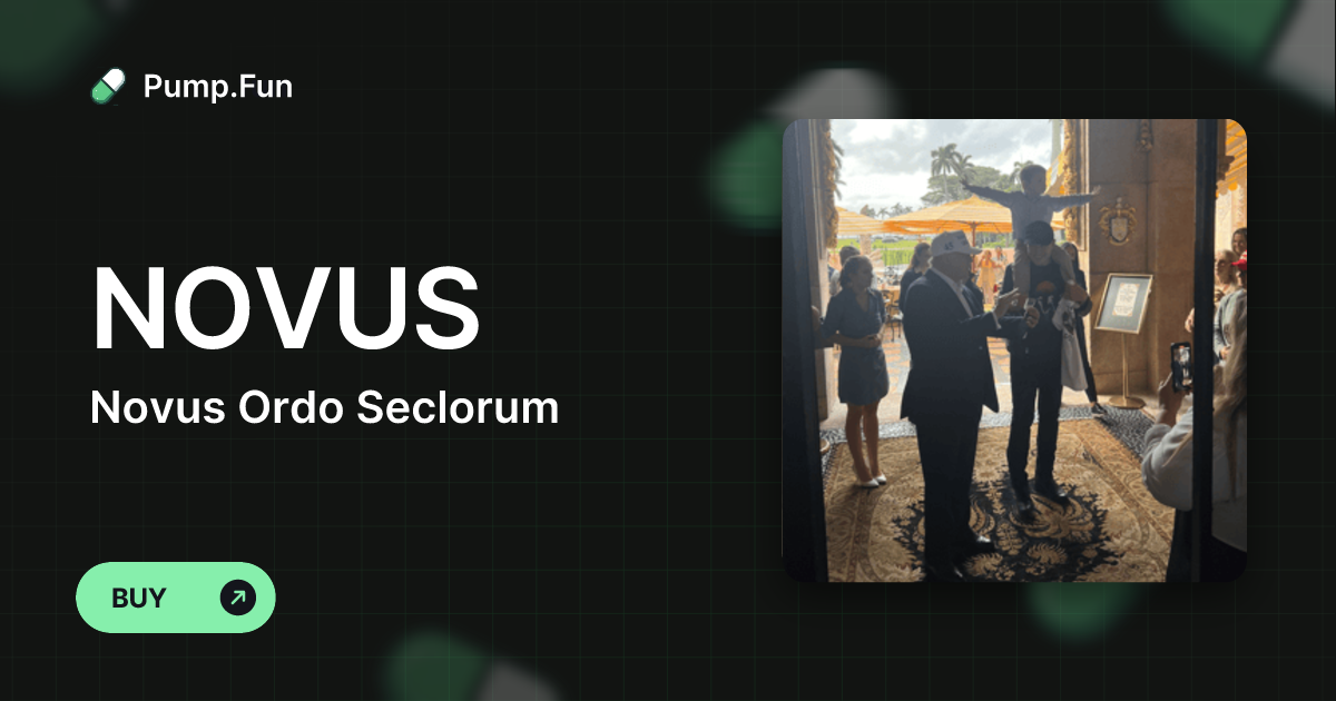 Novus Ordo Seclorum (NOVUS) - Pump