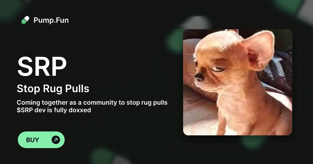 Stop Rug Pulls (SRP) - Pump