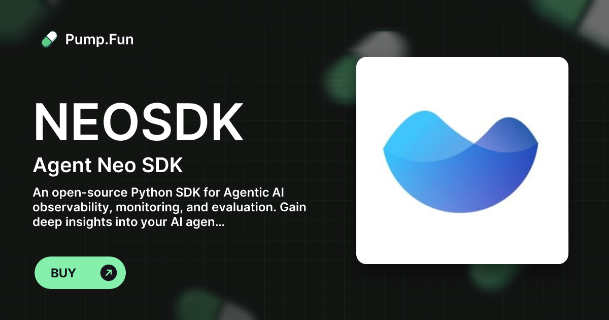 Agent Neo SDK (NEOSDK) - Pump