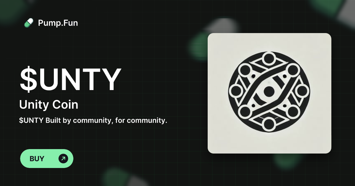 Unity Coin ($UNTY) - Pump
