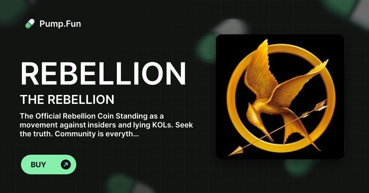 THE REBELLION (REBELLION) - Pump