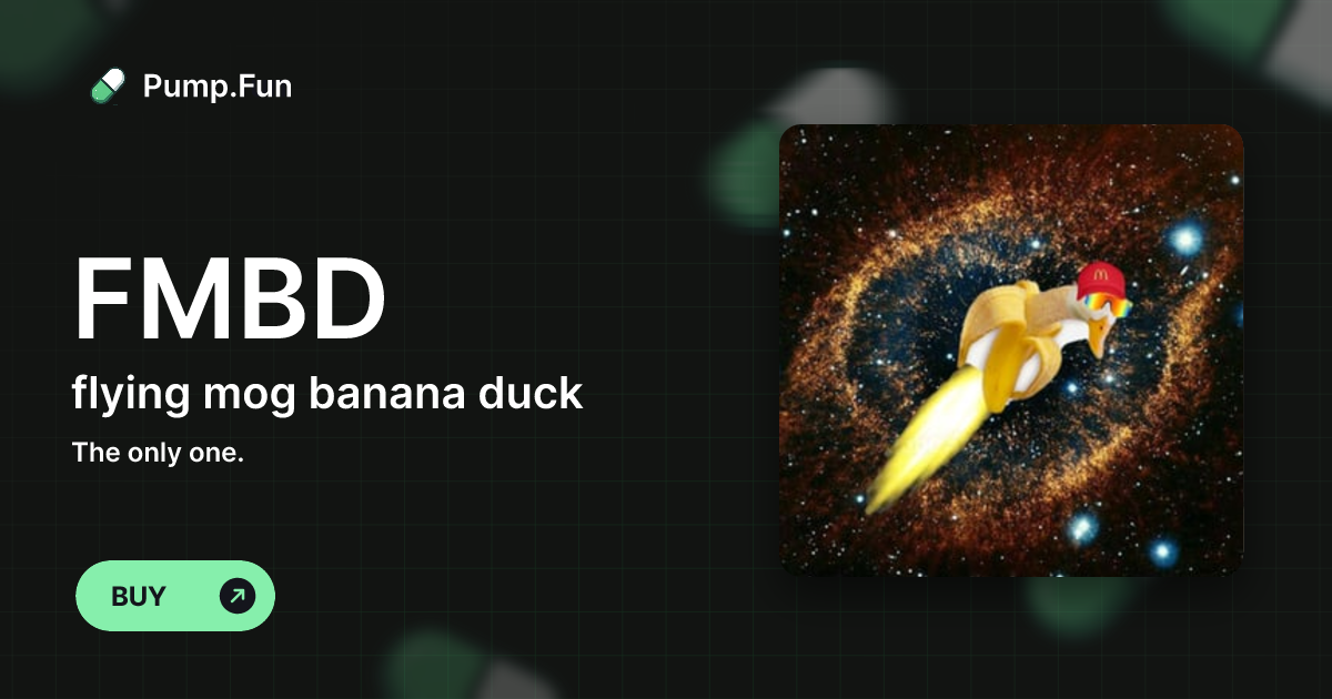 flying mog banana duck (FMBD) - Pump