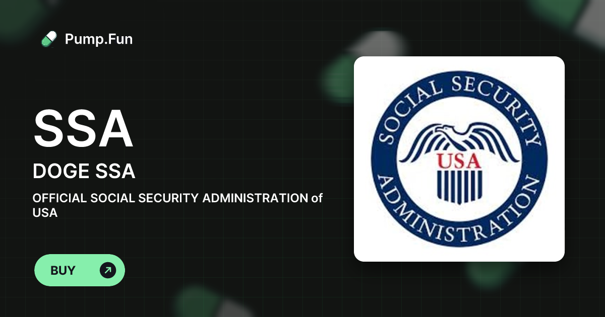 DOGE SSA (SSA) - Pump