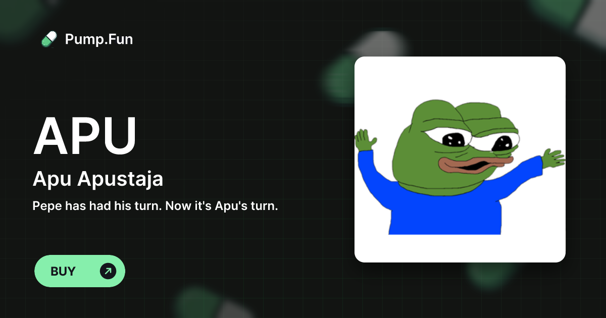 Apu Apustaja (APU) - Pump