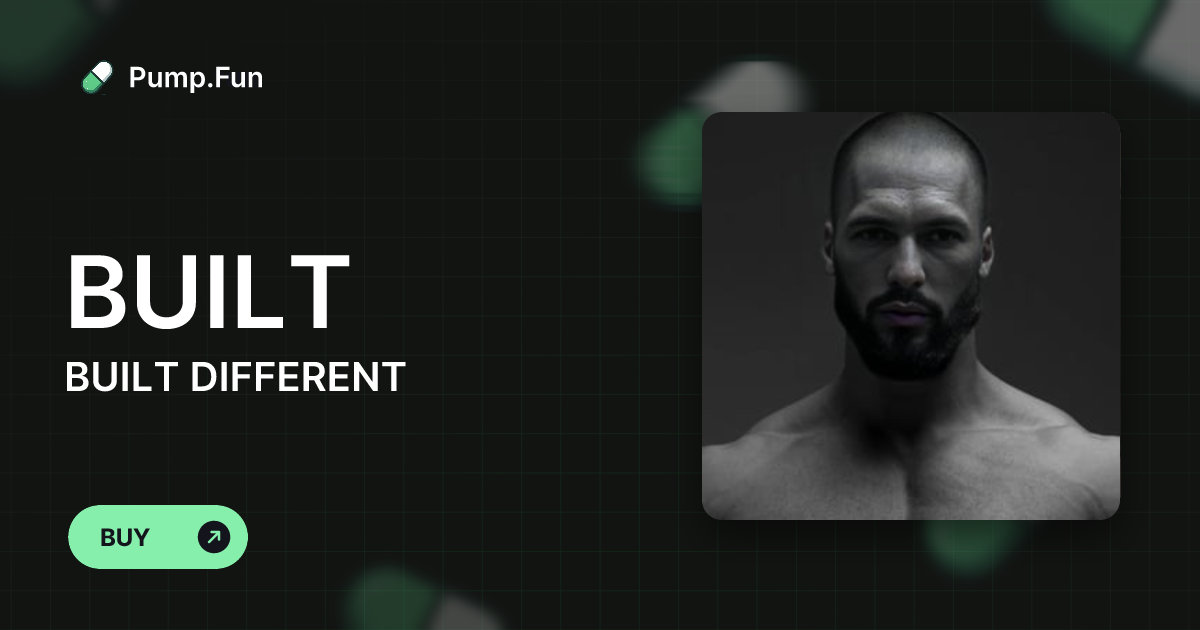BUILT DIFFERENT (BUILT) - Pump
