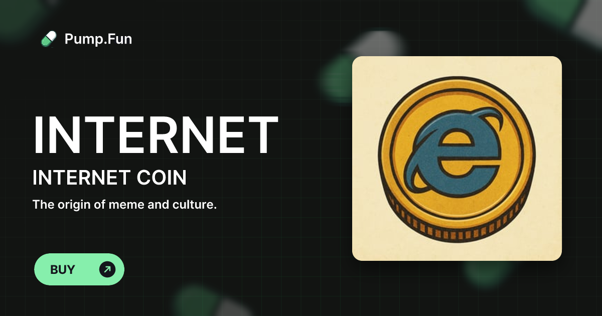 INTERNET COIN (INTERNET) - Pump