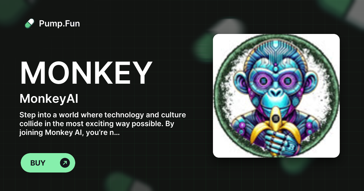 MonkeyAI (MONKEY) - Pump