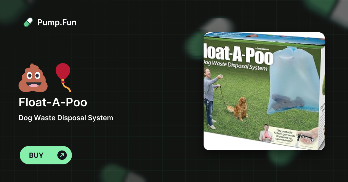 Float-A-Poo (💩🎈) - Pump