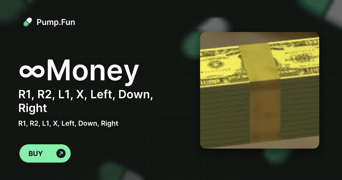 R1, R2, L1, X, Left, Down, Right (∞Money) - Pump