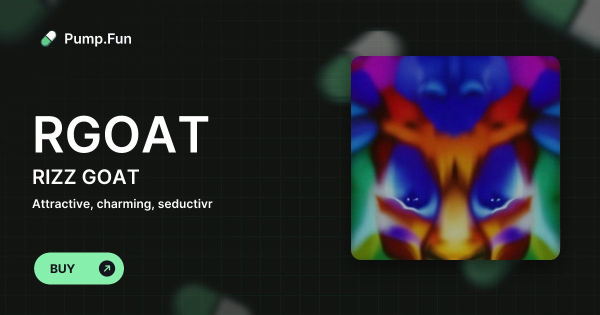 RIZZ GOAT (RGOAT) - Pump