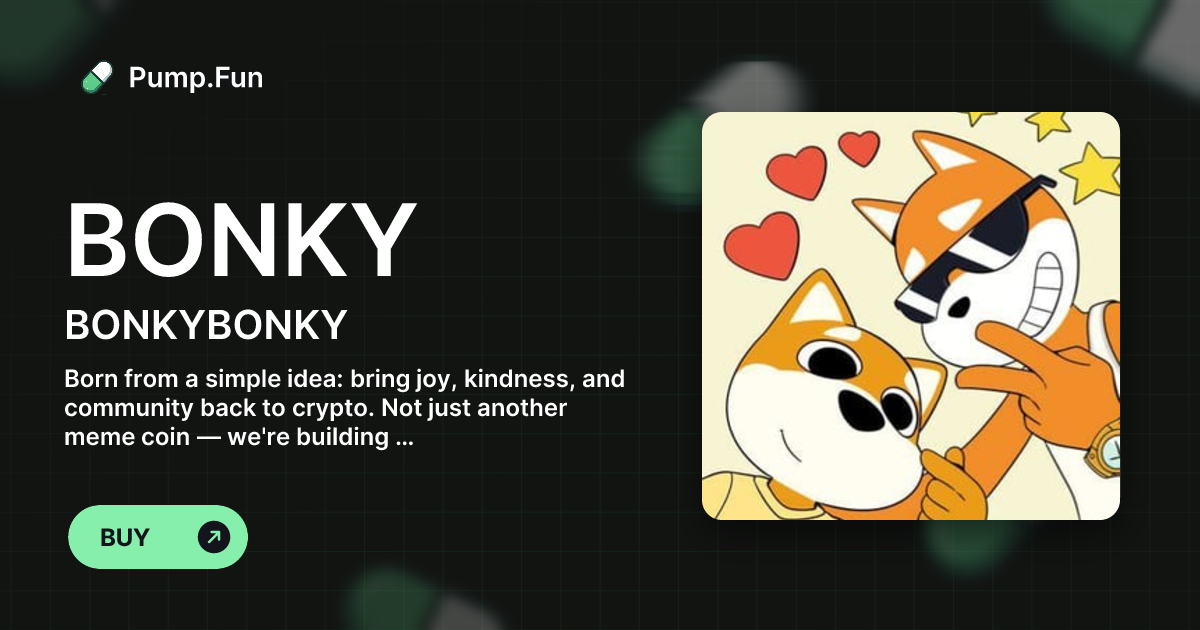 BONKYBONKY (BONKY) - Pump